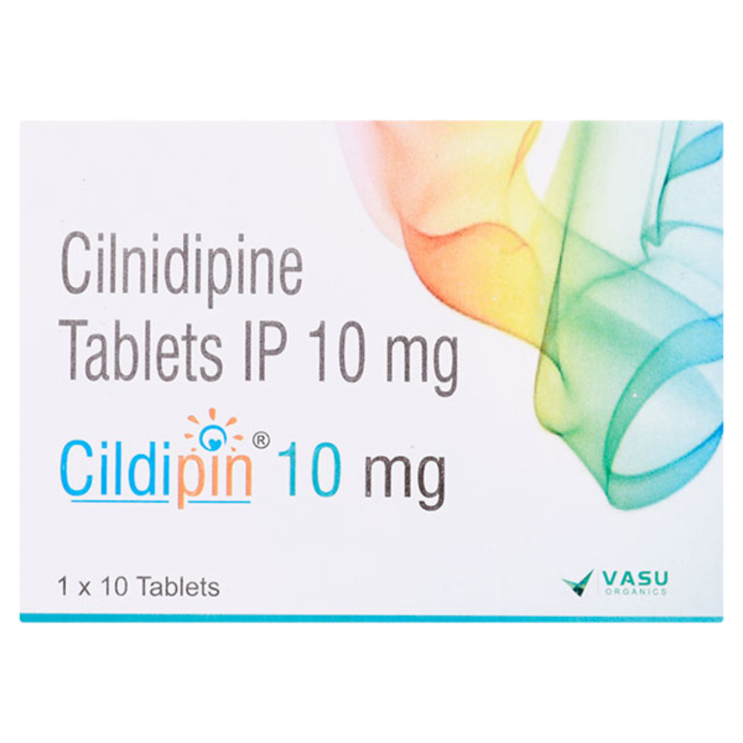 Cildipin 10mg Tablet - Uses, Price, Substitute, Side Effects and Benefits