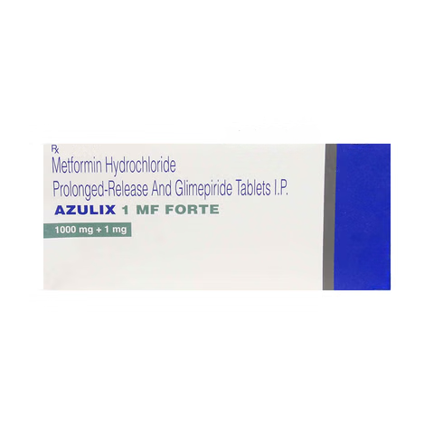 Azulix 1 MF Forte Tablet PR - Uses, Price, Substitute, Side Effects and ...