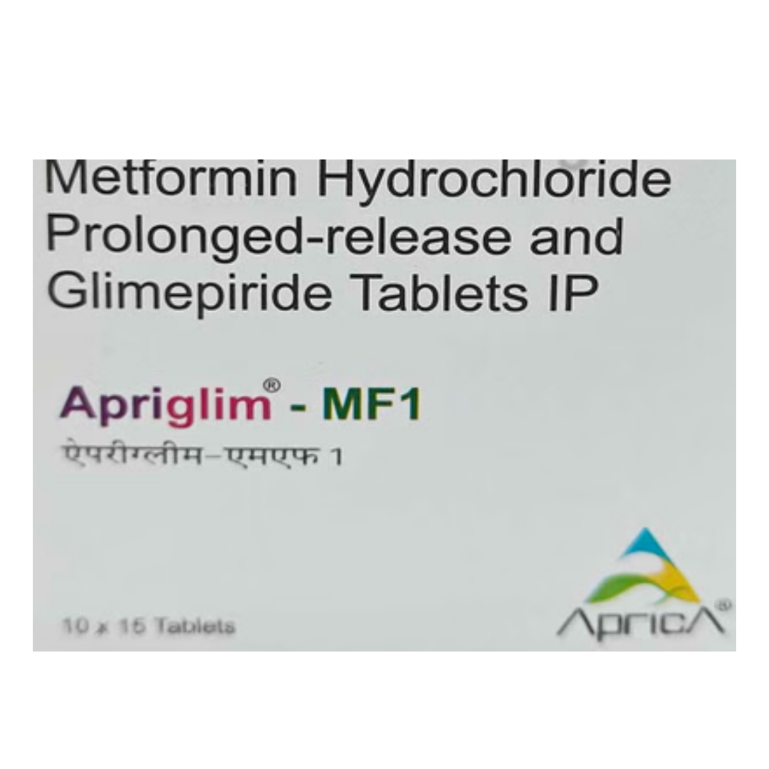 Apriglim-MF 1 Tablet PR - Uses, Price, Substitute, Side Effects and ...
