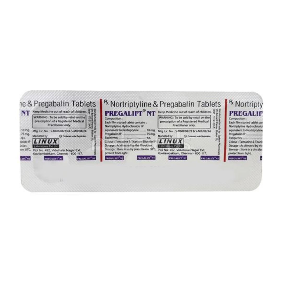 Pregalift NT Tablet - Uses, Price, Substitute, Side Effects and Benefits
