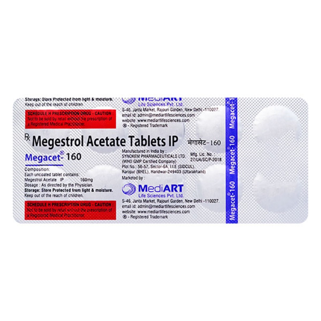 Megatite 160mg Tablet - Uses, Price, Substitute, Side Effects and Benefits
