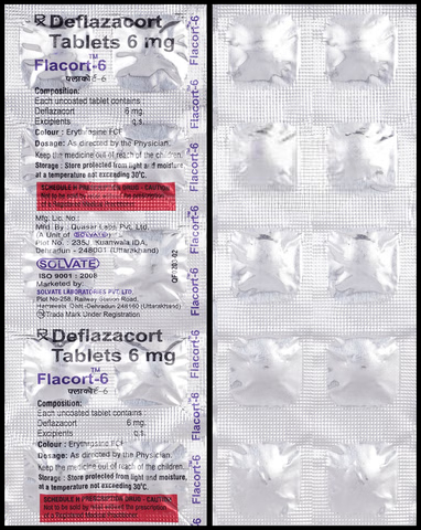 Flacort 6mg Tablet - Uses, Price, Substitute, Side Effects and Benefits