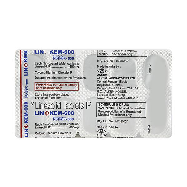 Linokem 600 Tablet - Uses, Price, Substitute, Side Effects and Benefits