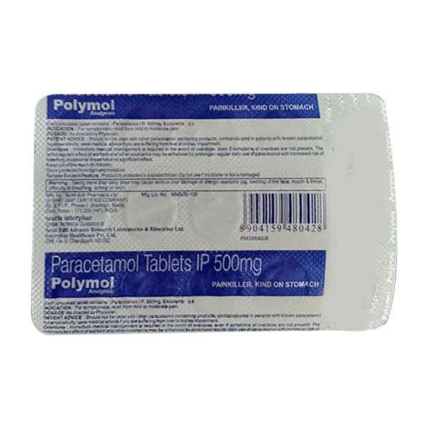 Polymol Analgesic Tablet - Uses, Price, Substitute, Side Effects and ...
