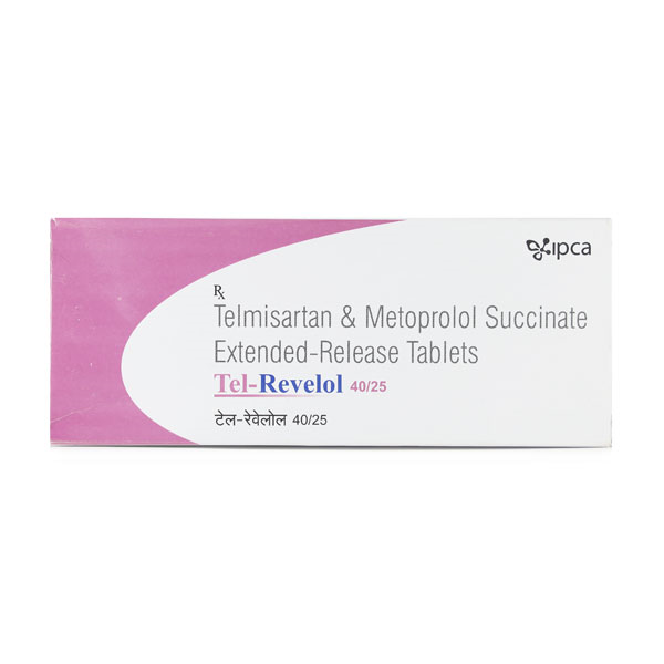 Tel-Revelol 40/25 Tablet ER - Uses, Price, Substitute, Side Effects and ...
