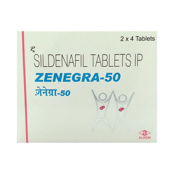 Zenegra 50mg Tablet - Uses, Price, Substitute, Side Effects and Benefits