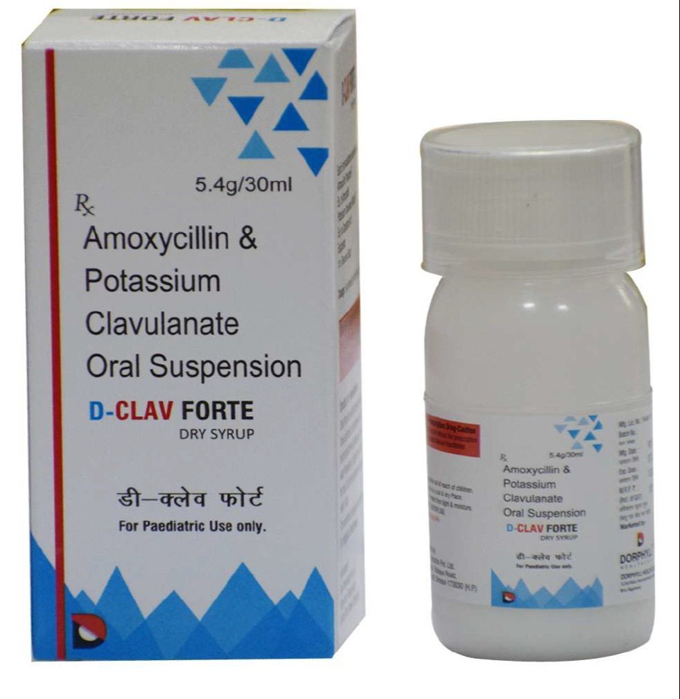 D-Clav Forte Dry Syrup - Uses, Price, Substitute, Side Effects and Benefits